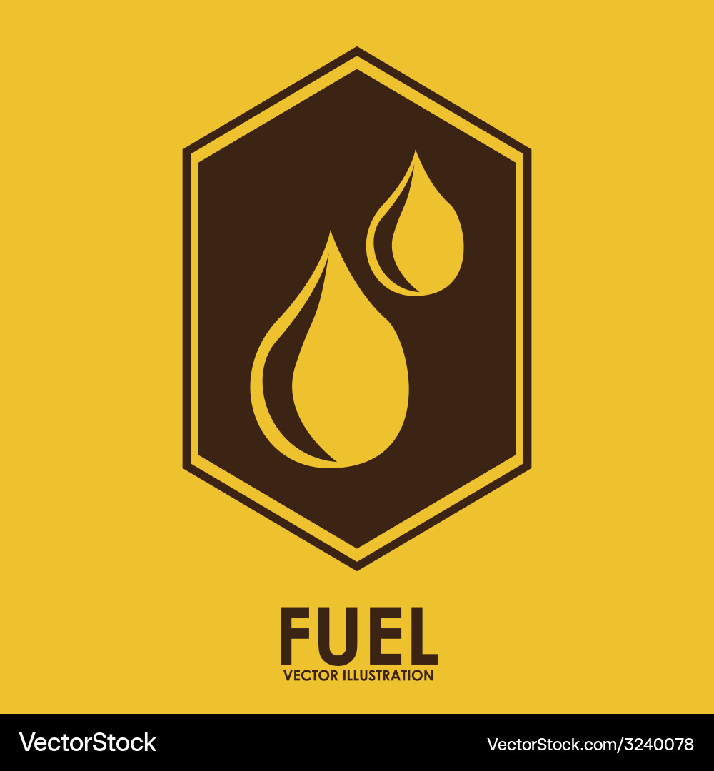 Fuel design Royalty Free Vector Image - VectorStock