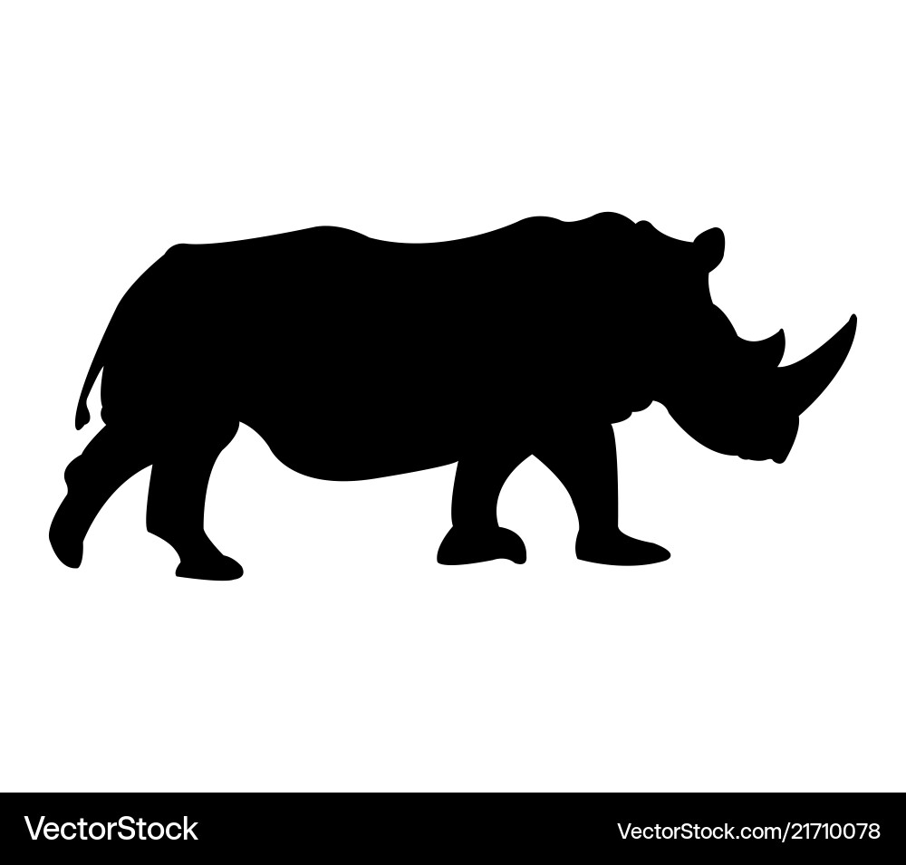 Rhino icon Royalty Free Vector Image - VectorStock