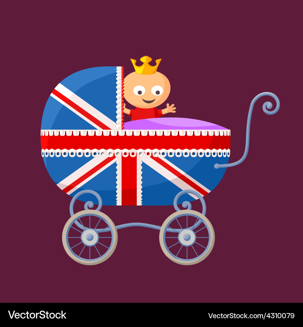 English royal baby Royalty Free Vector Image - VectorStock