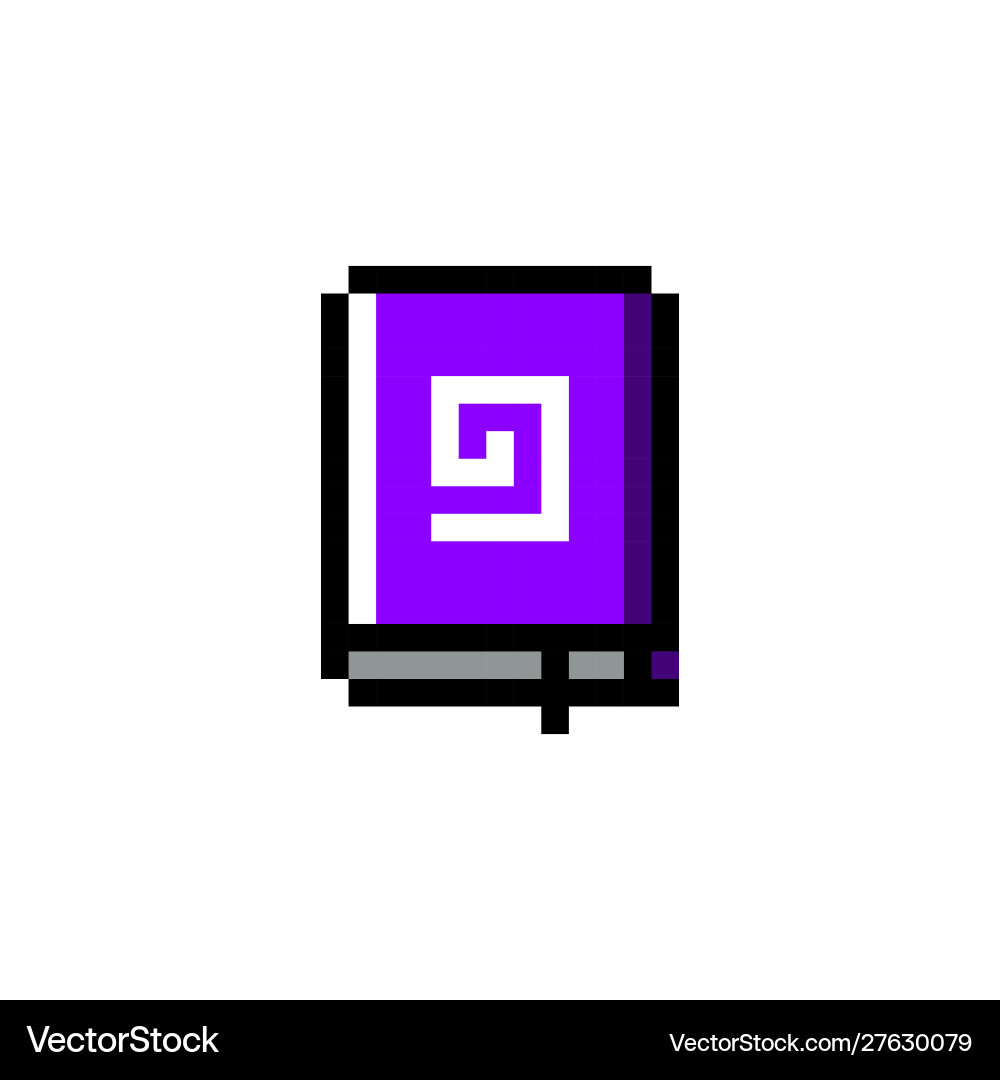 Pixel object art Royalty Free Vector Image - VectorStock