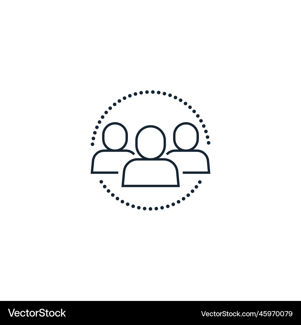 Team creative icon from business people icons Vector Image