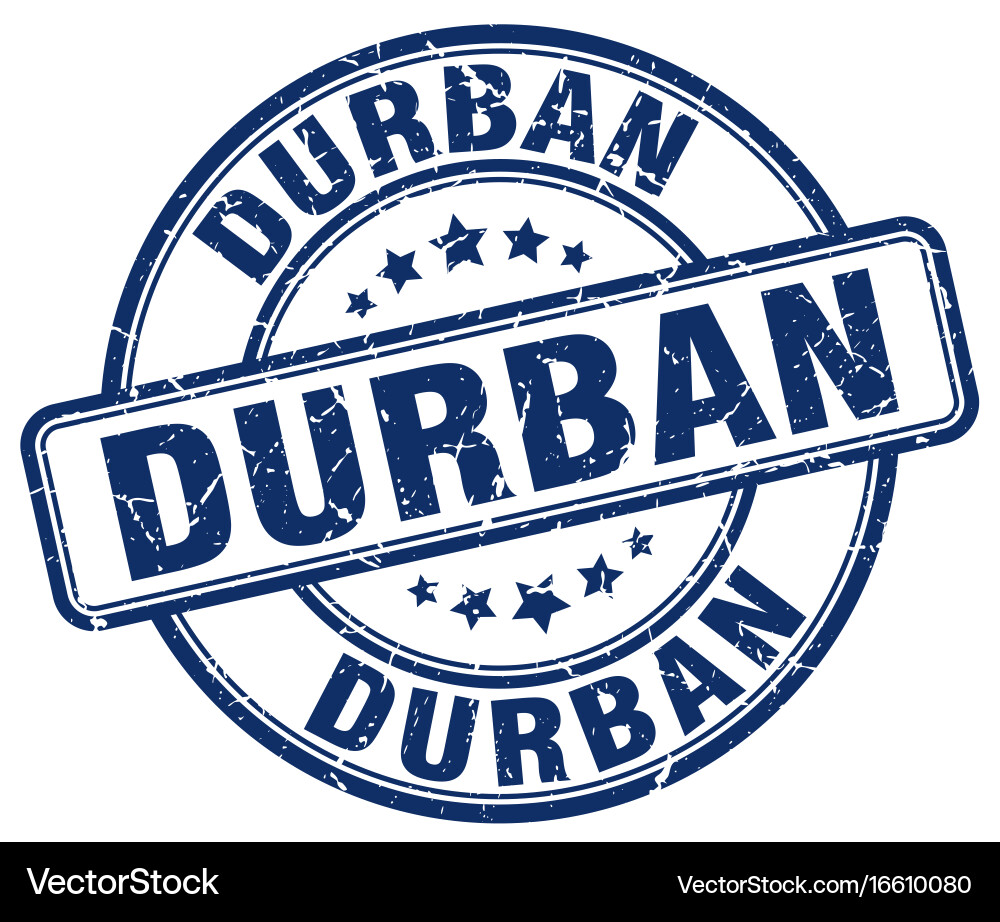 Durban stamp Royalty Free Vector Image - VectorStock