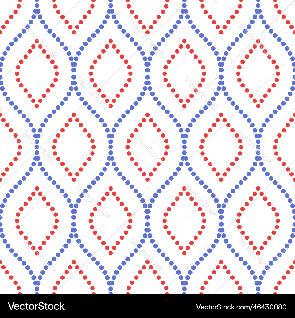 Geometric seamless fine pattern classic Royalty Free Vector