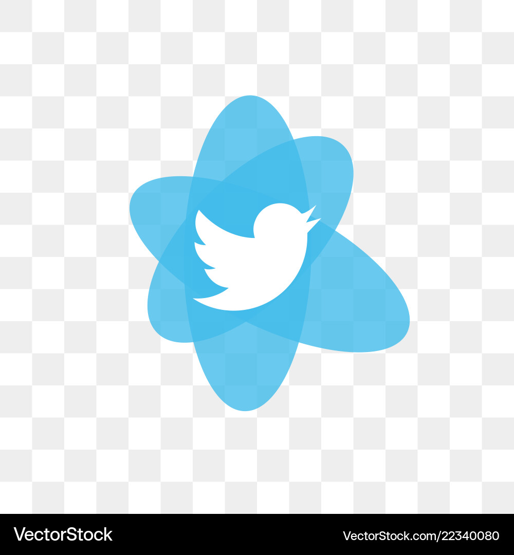Twitter social media icon design template – Royalty-Free Vector ...