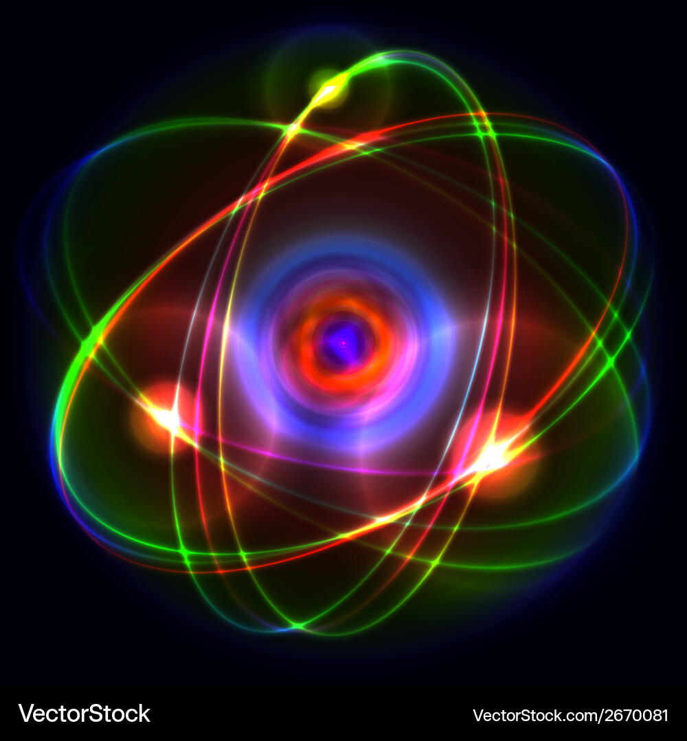 Atom Royalty Free Vector Image - VectorStock
