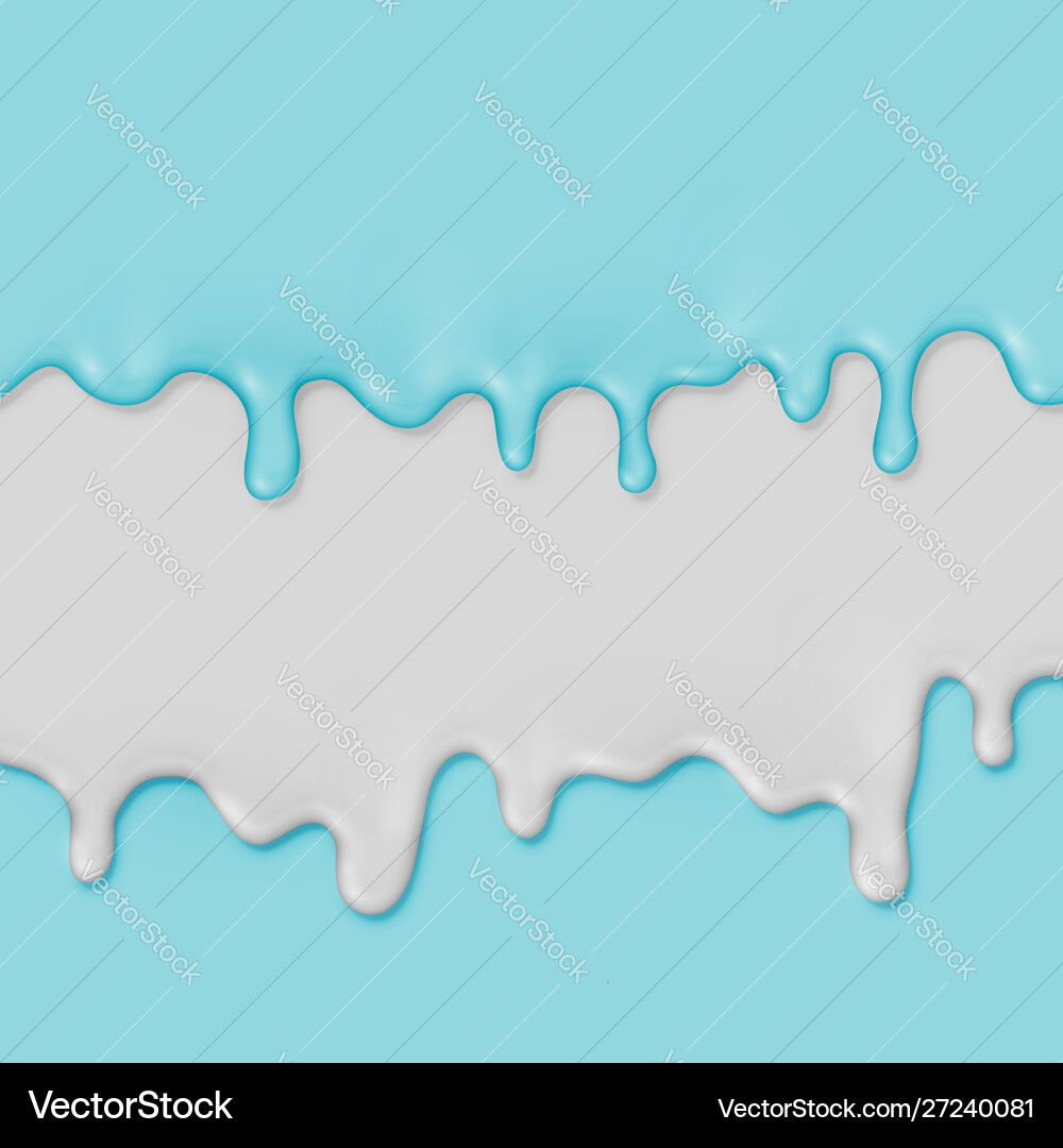 Melting Cream Splash Royalty Free Vector Image