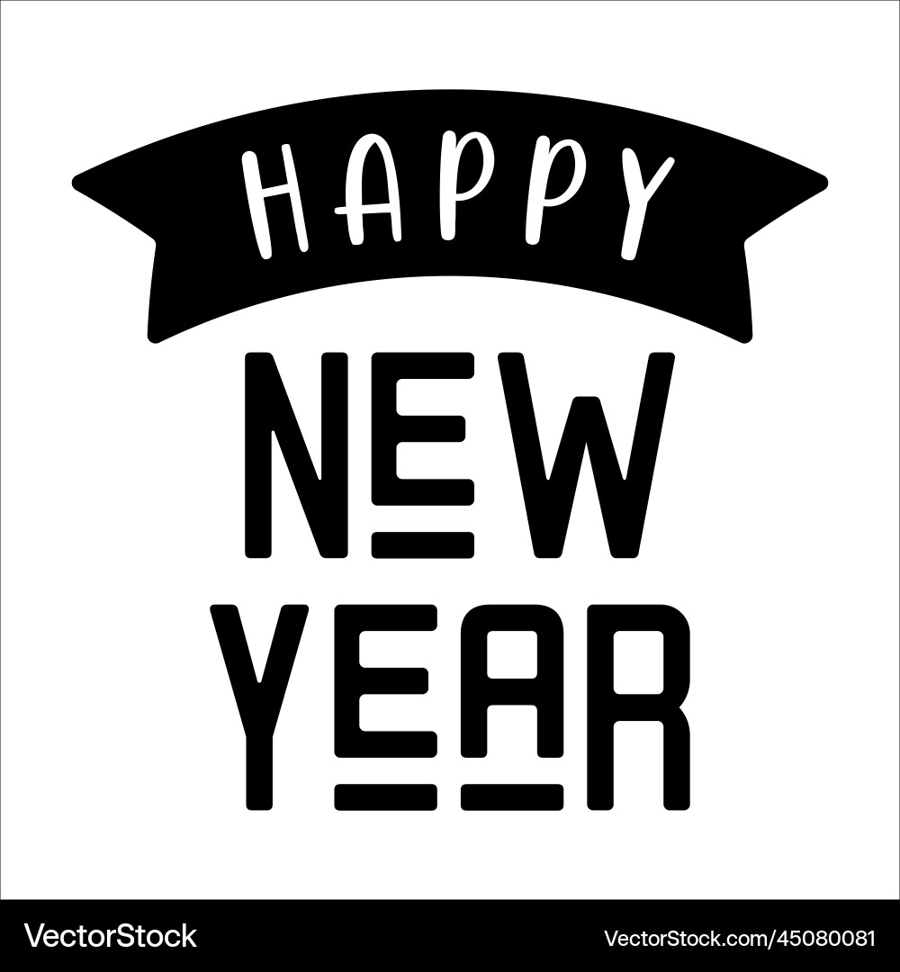 Typography work as black lettering handwriting Vector Image