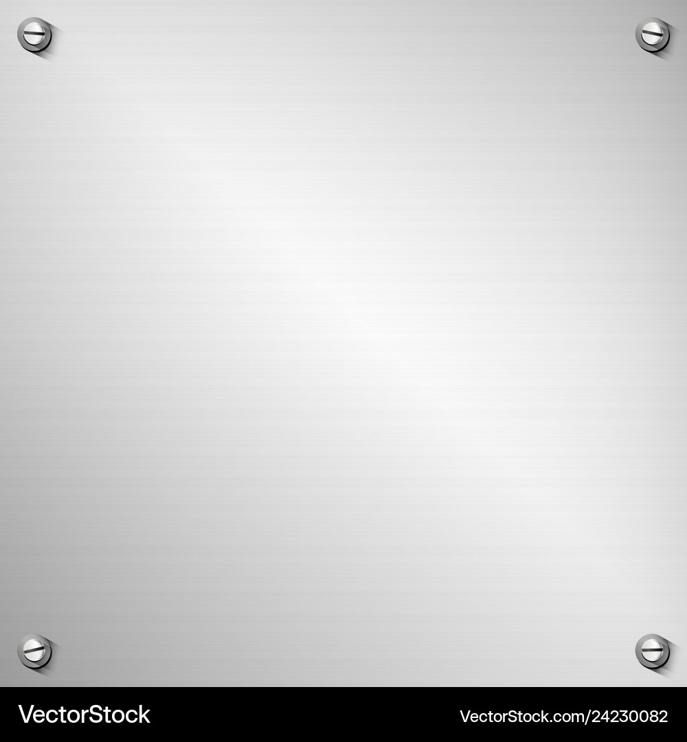 Stainless steel background Royalty Free Vector Image