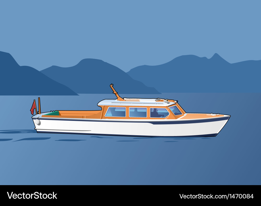 Boat Royalty Free Vector Image - VectorStock