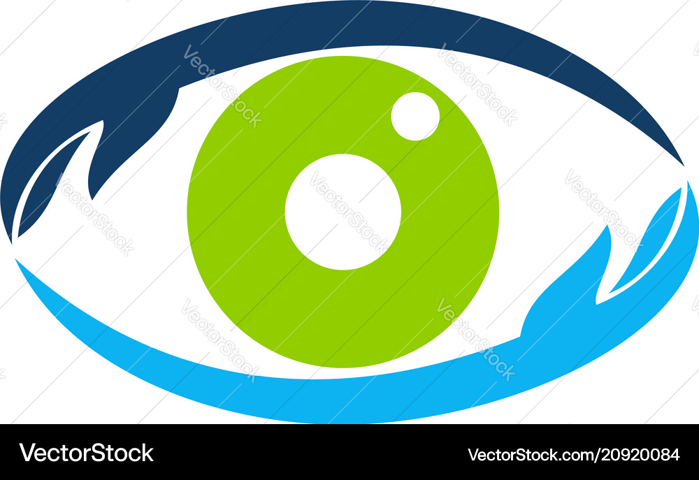 Eye care solutions Royalty Free Vector Image - VectorStock