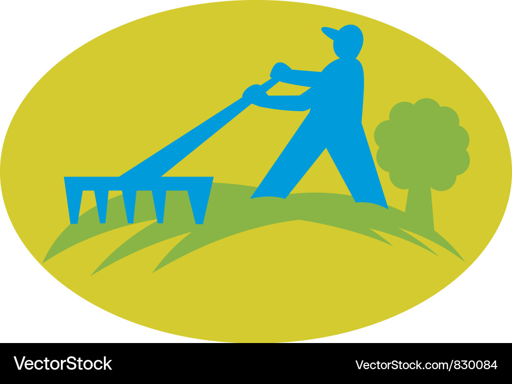 Farmer symbol Royalty Free Vector Image - VectorStock