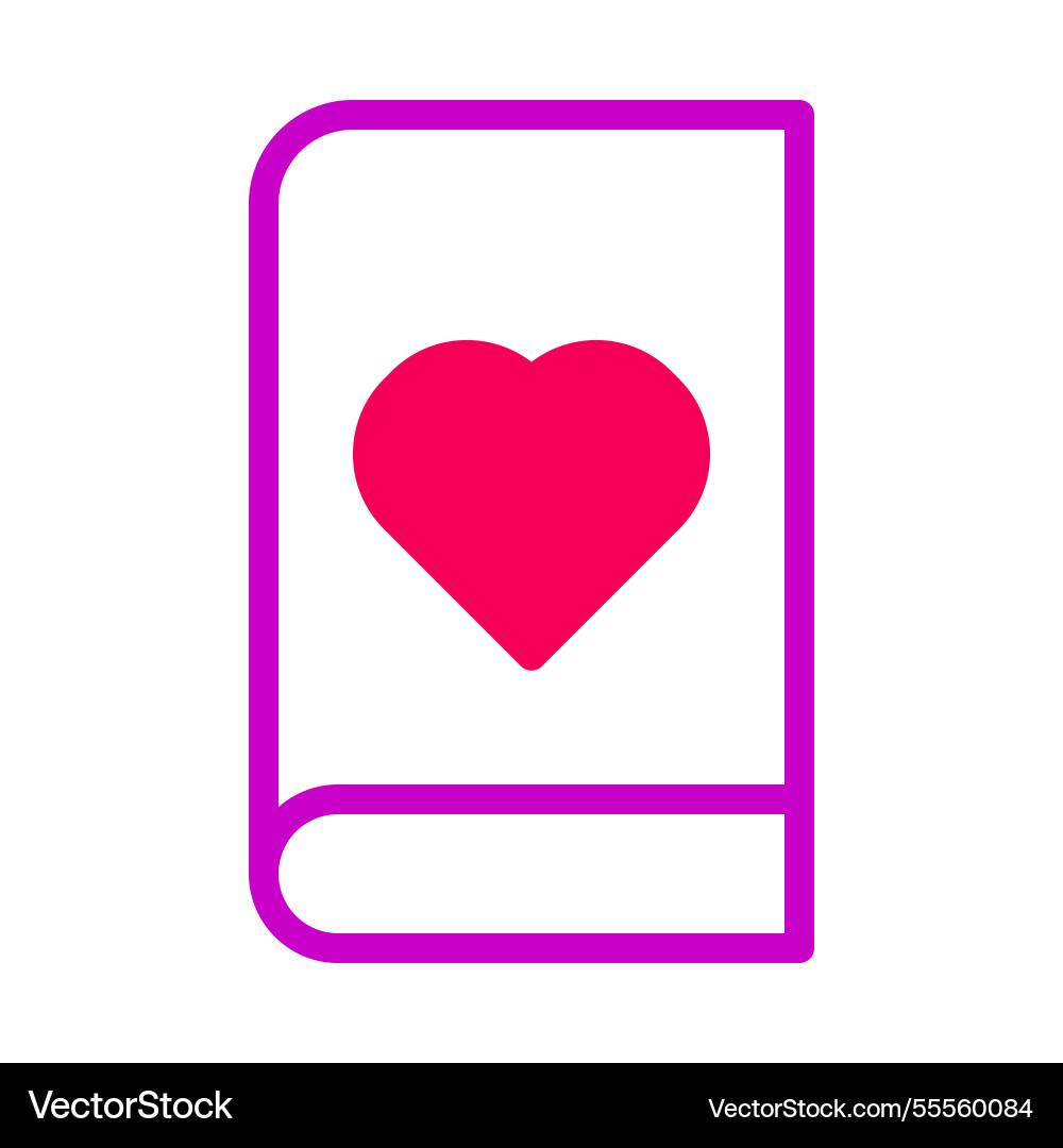 Love story romantic novel Royalty Free Vector Image