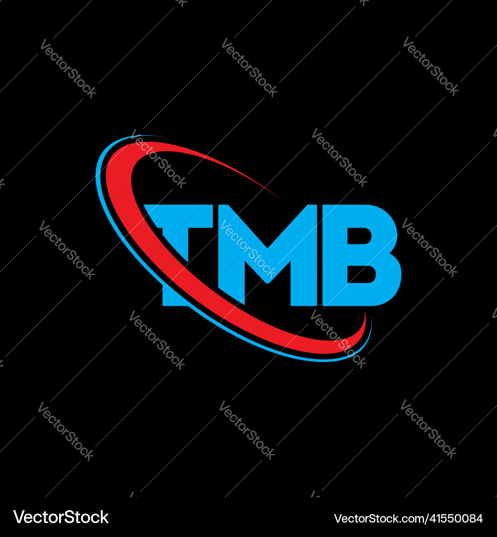 Tmb logo letter design Royalty Free Vector Image