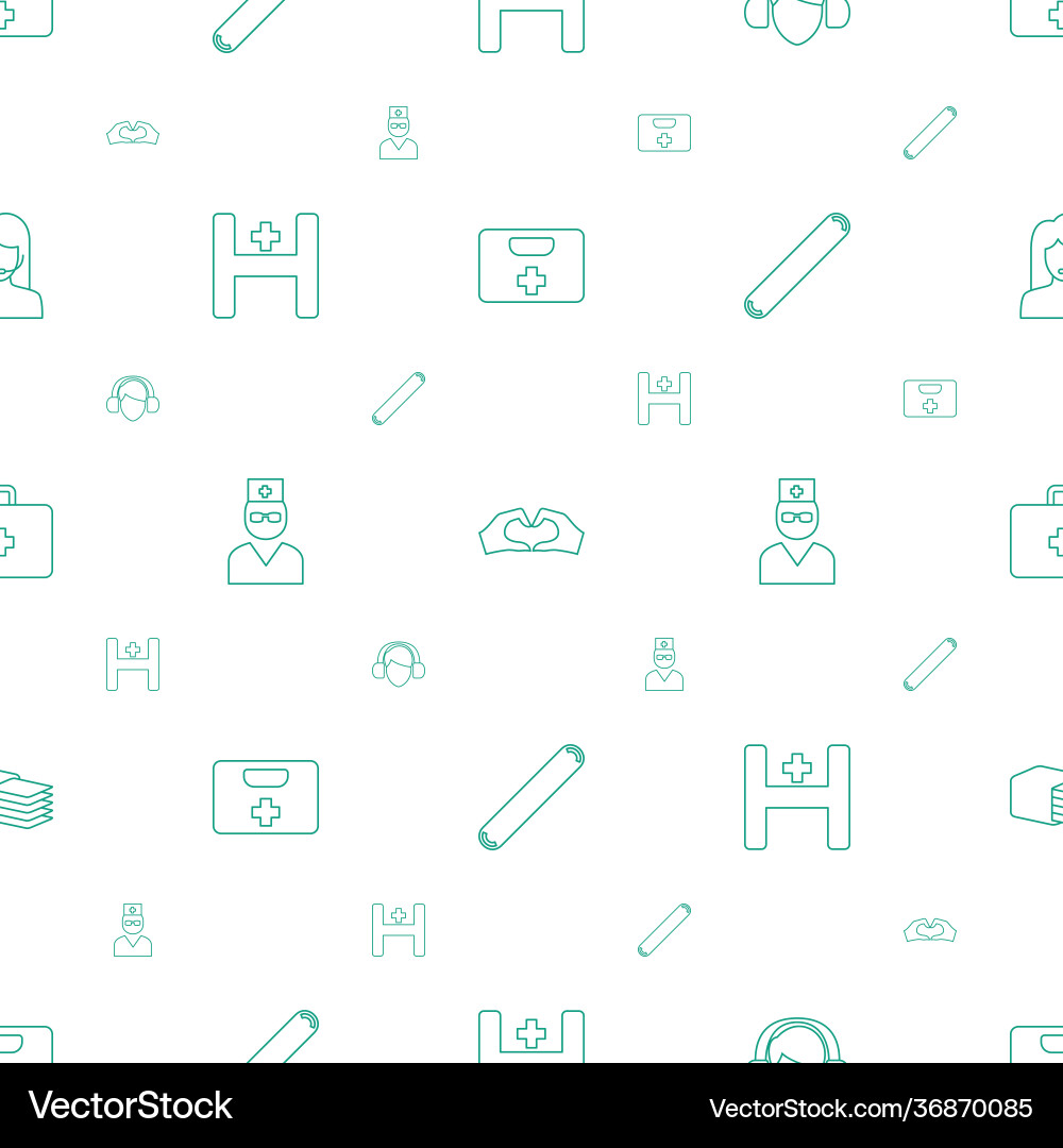 Help icons pattern seamless white background Vector Image