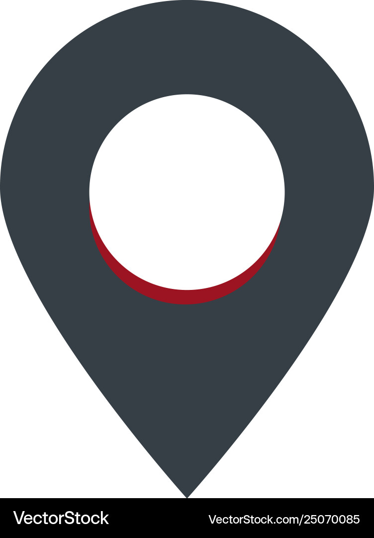 Location design logo or icon Royalty Free Vector Image