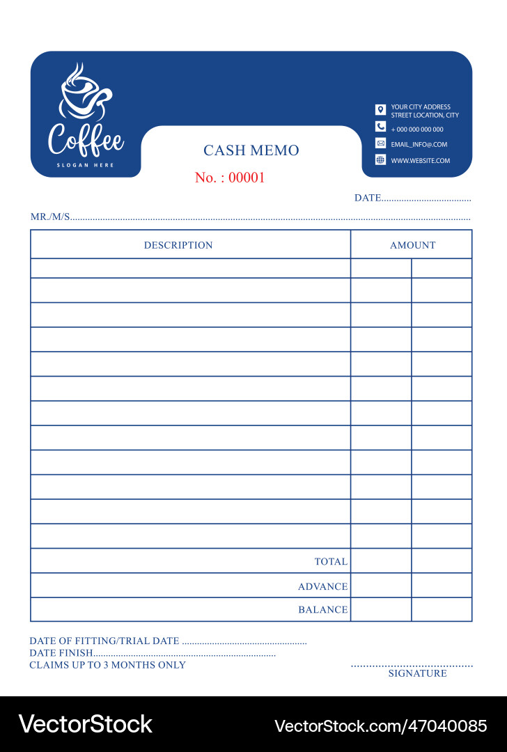 Ncr book royalty free design Royalty Free Vector Image