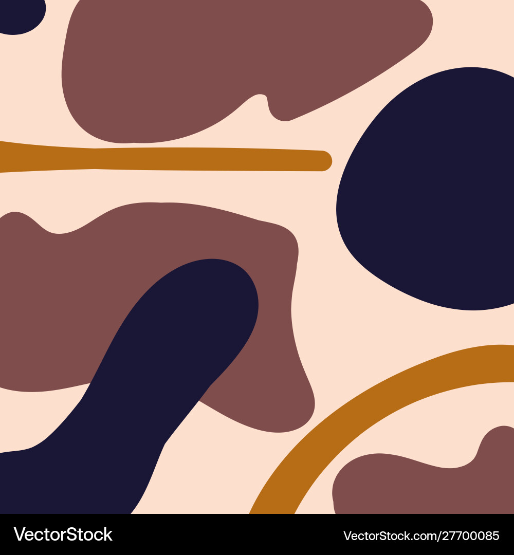 Semicircle patterned doodle background Royalty Free Vector