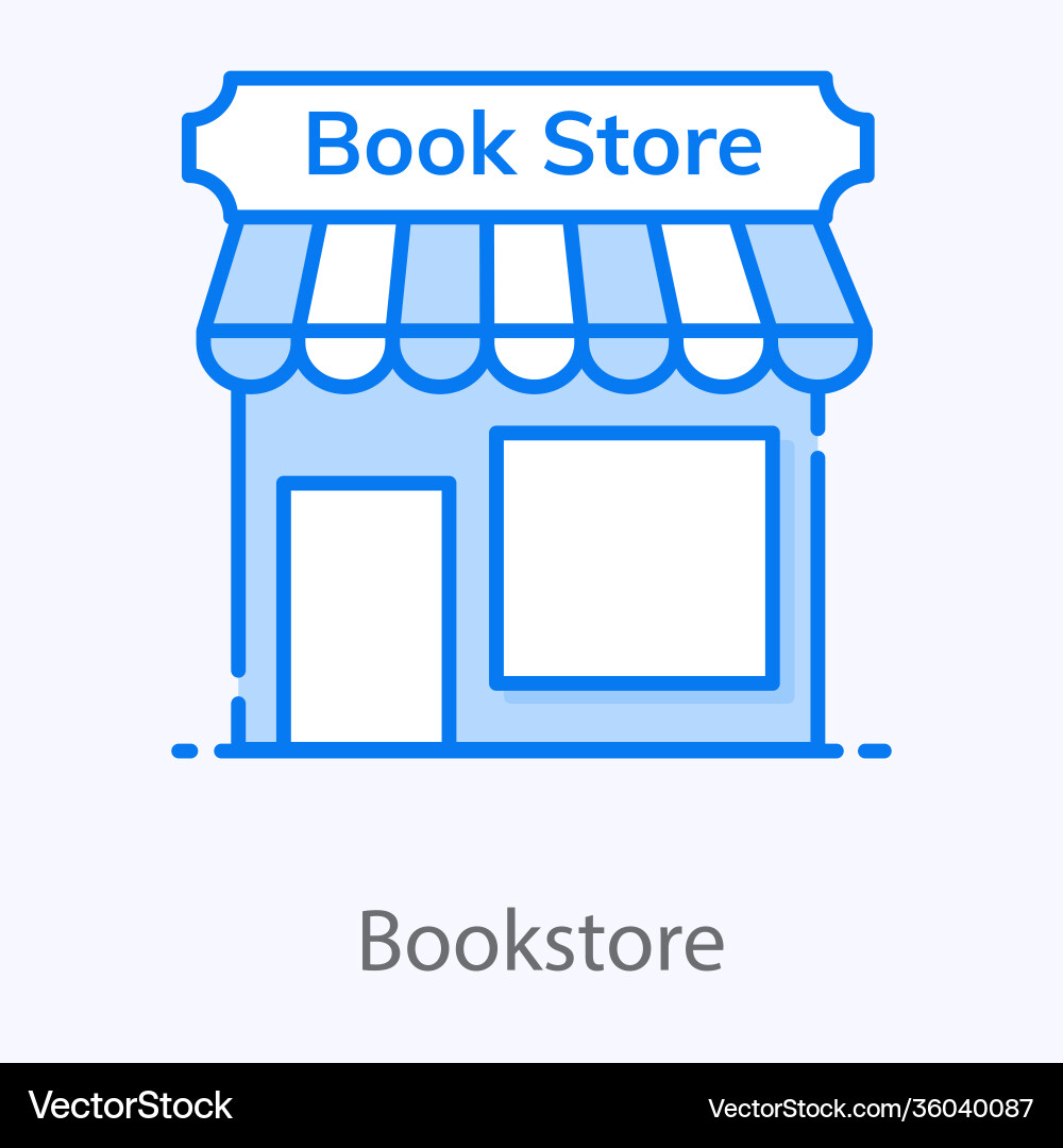 Bookstore Royalty Free Vector Image - VectorStock