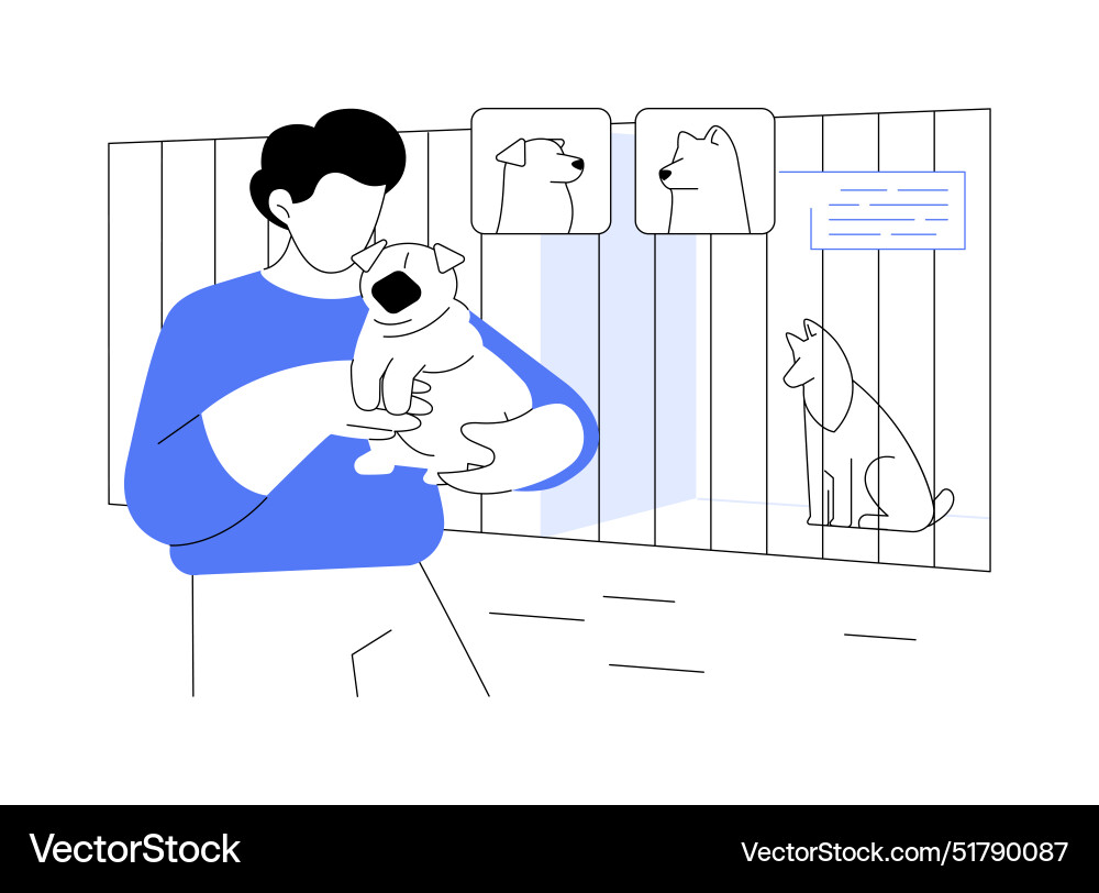 Choosing a pet isolated cartoon Royalty Free Vector Image