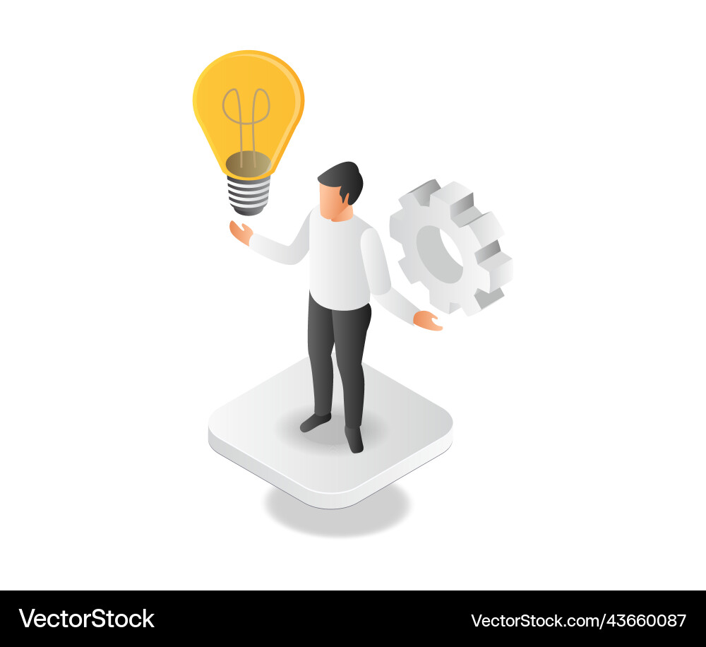 Creative Ideas & Innovation Concepts Vector Image