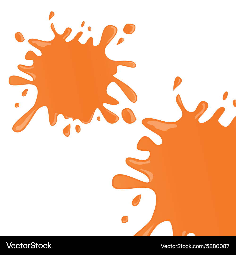 Paint splash design Royalty Free Vector Image - VectorStock