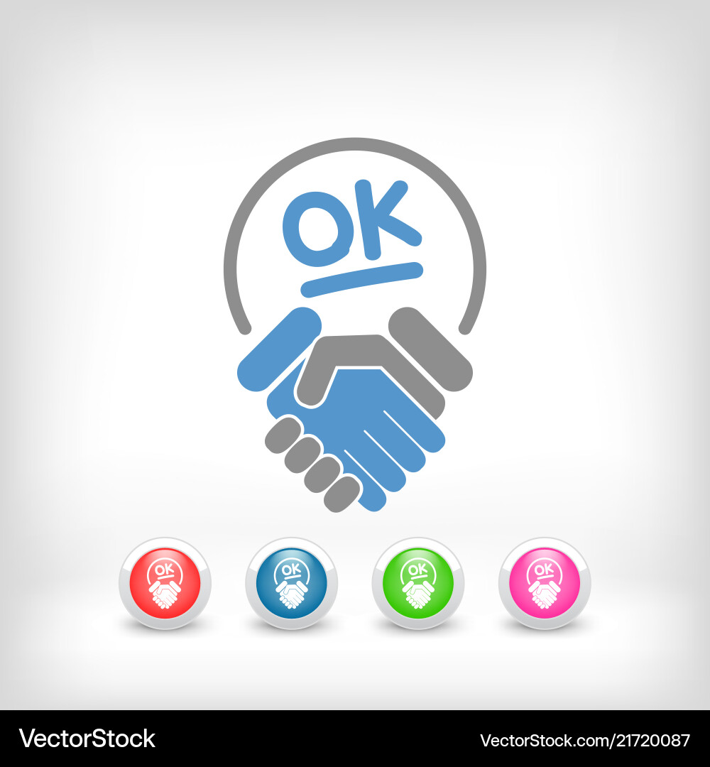 Positive result Royalty Free Vector Image - VectorStock