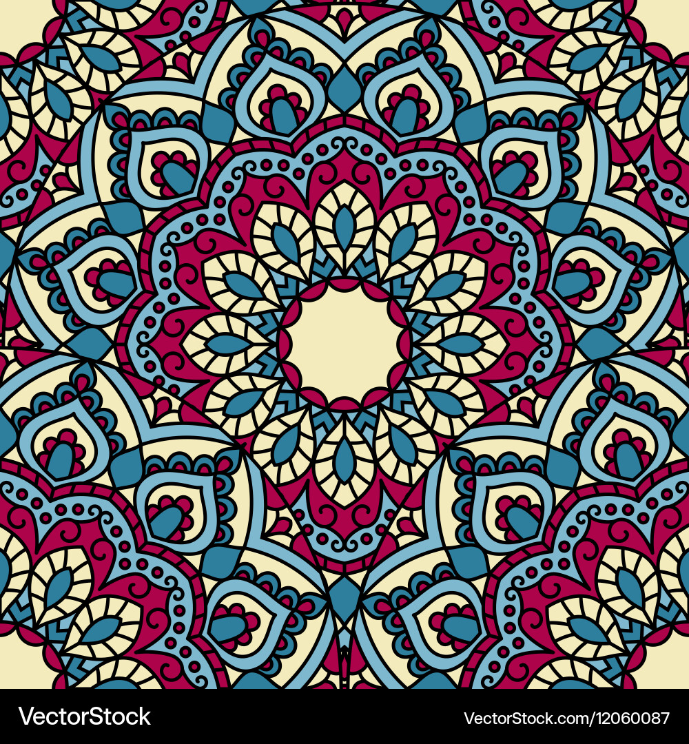 Seamless oriental pattern Royalty Free Vector Image