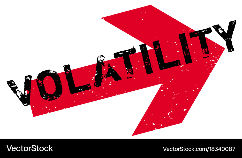Volatility rubber stamp Royalty Free Vector Image