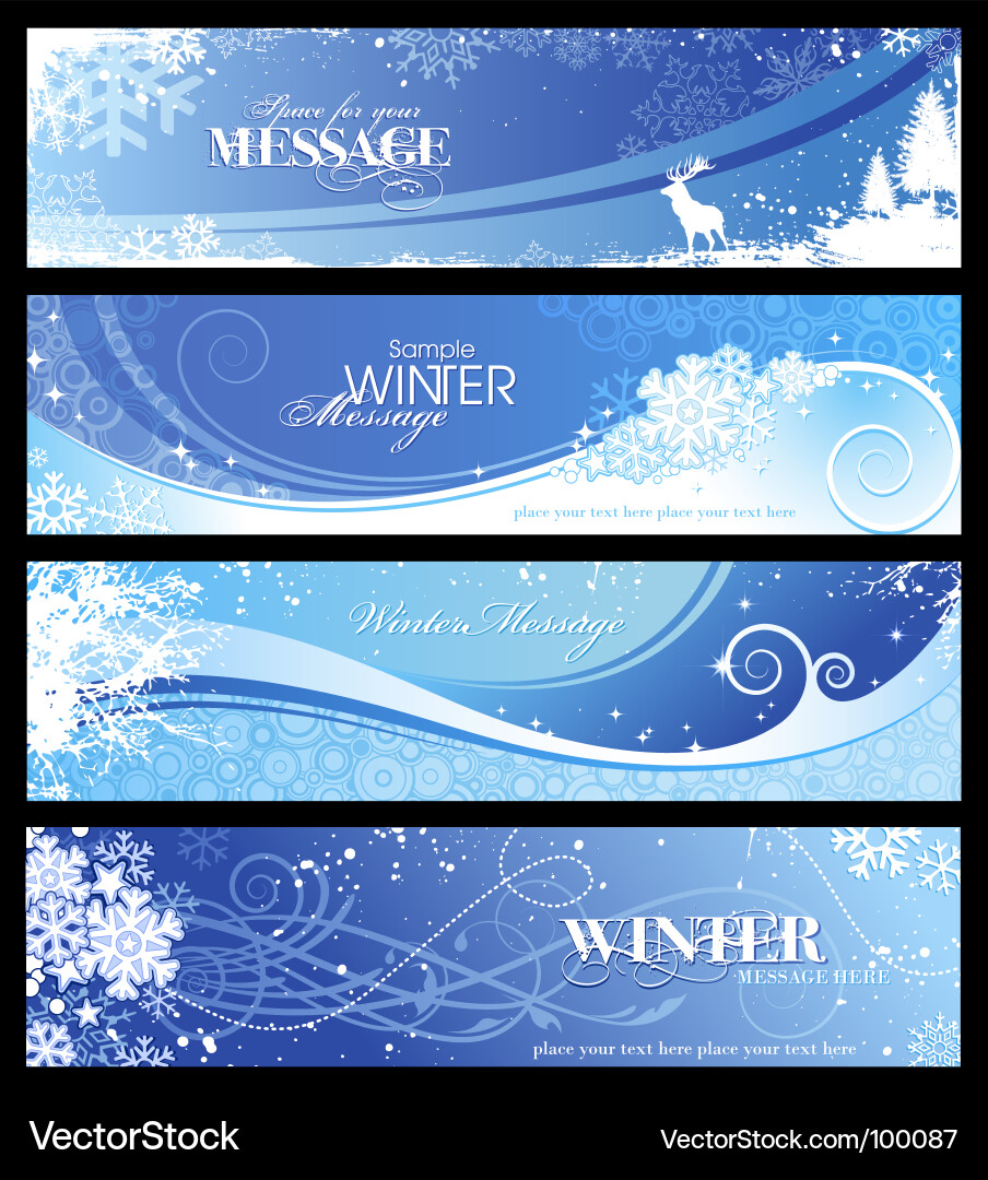 Christmas Header Vector Images (over 13,000)