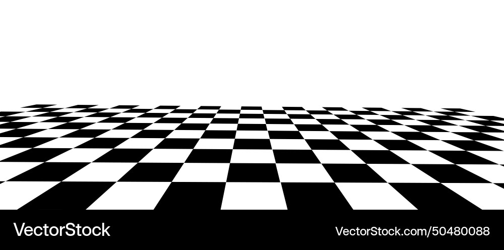 Checkered texture 3d background abstract white Vector Image