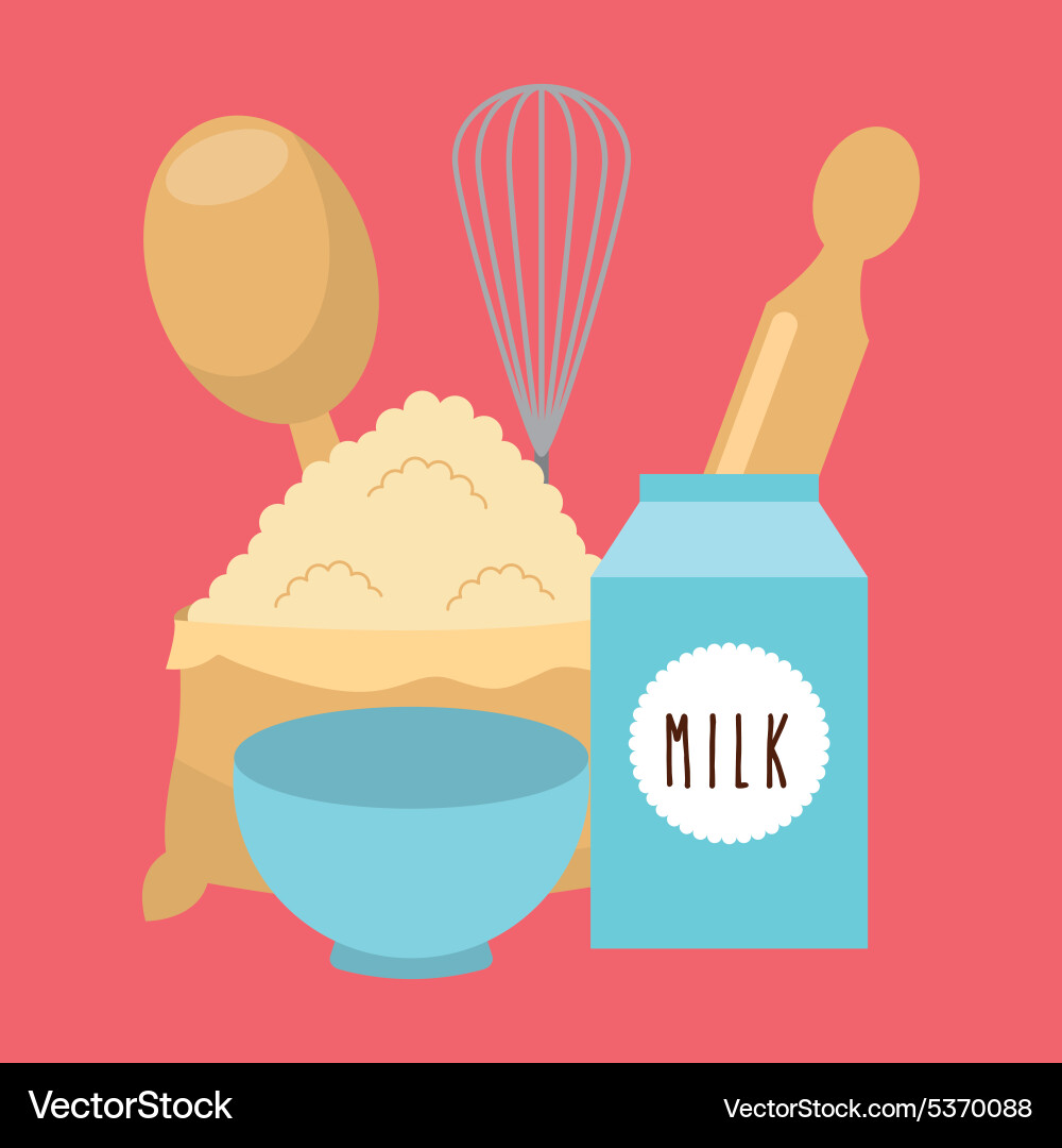 Homemade delights Royalty Free Vector Image - VectorStock