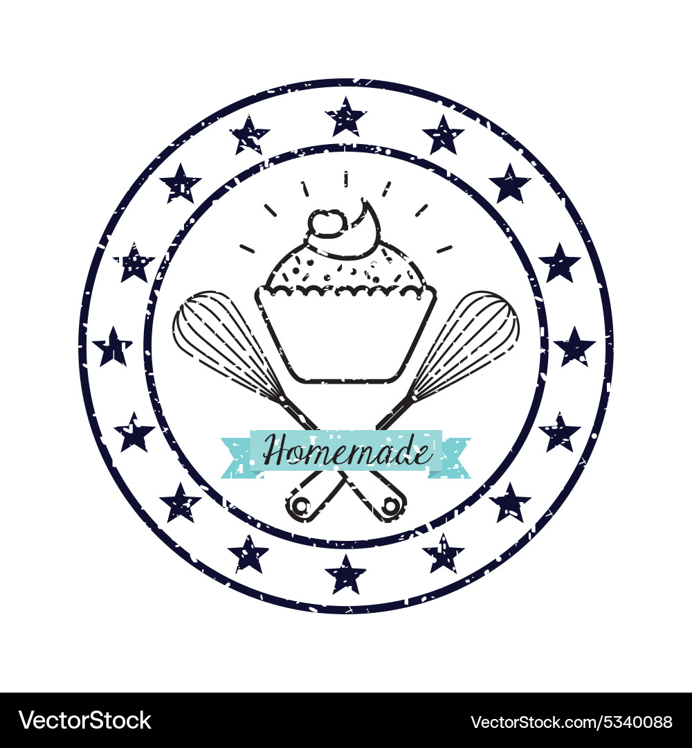 Homemade food Royalty Free Vector Image - VectorStock