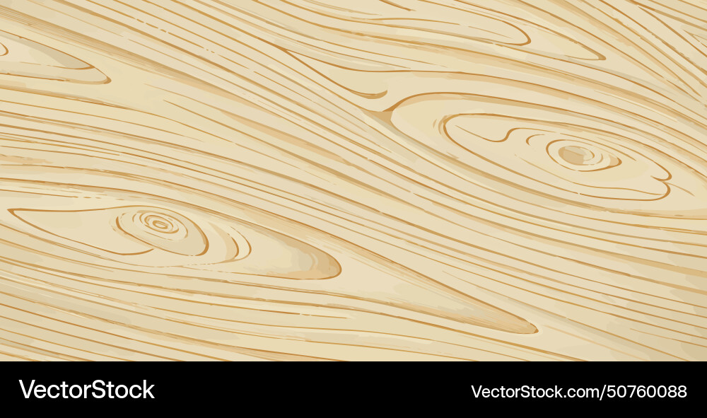 Realistic light wood pattern texture background Vector Image