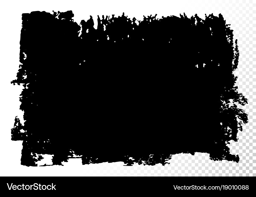 Rectangular text box black oil stains Royalty Free Vector