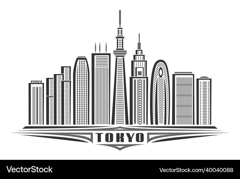 Tokyo Royalty Free Vector Image - VectorStock
