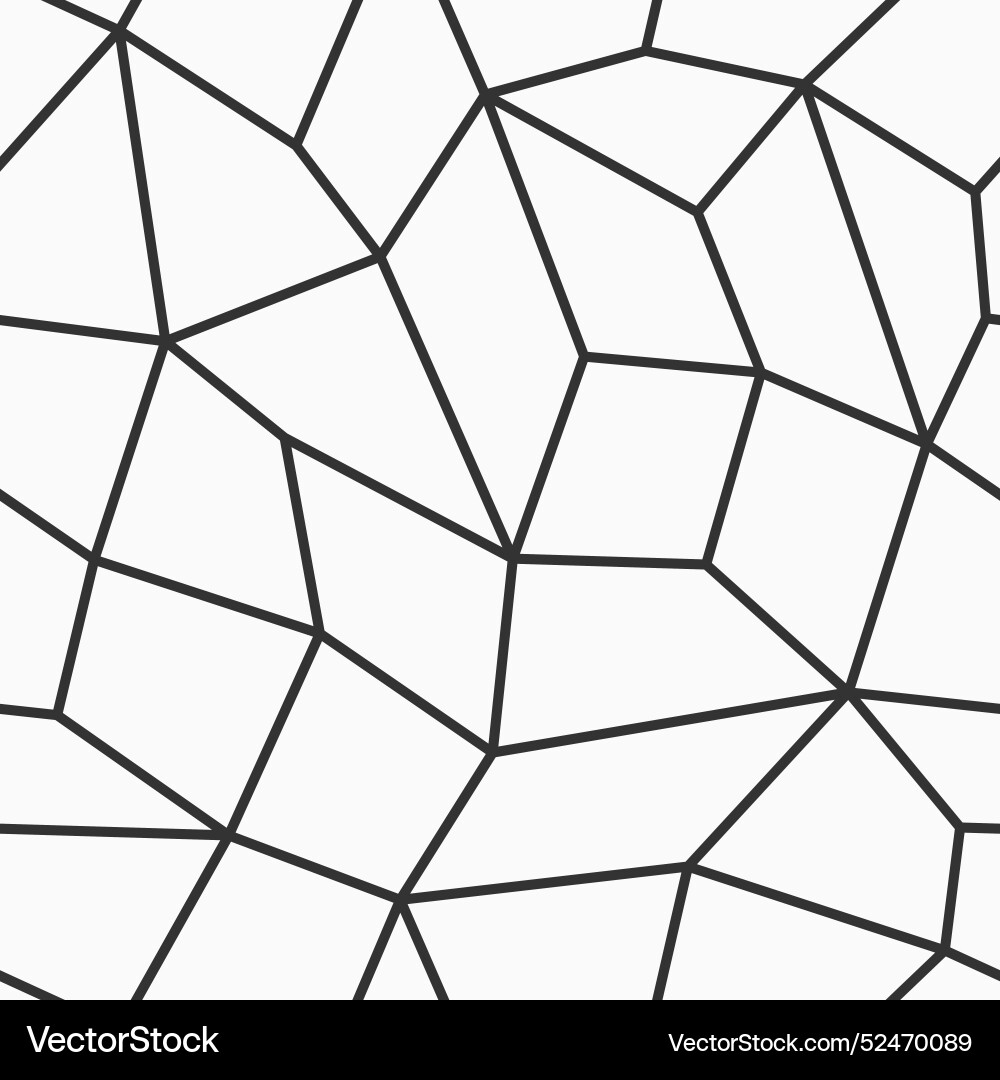 Abstract Geometric Low Poly Seamless Pattern Vector Image
