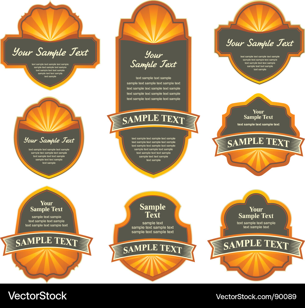 Elements Royalty Free Vector Image - VectorStock