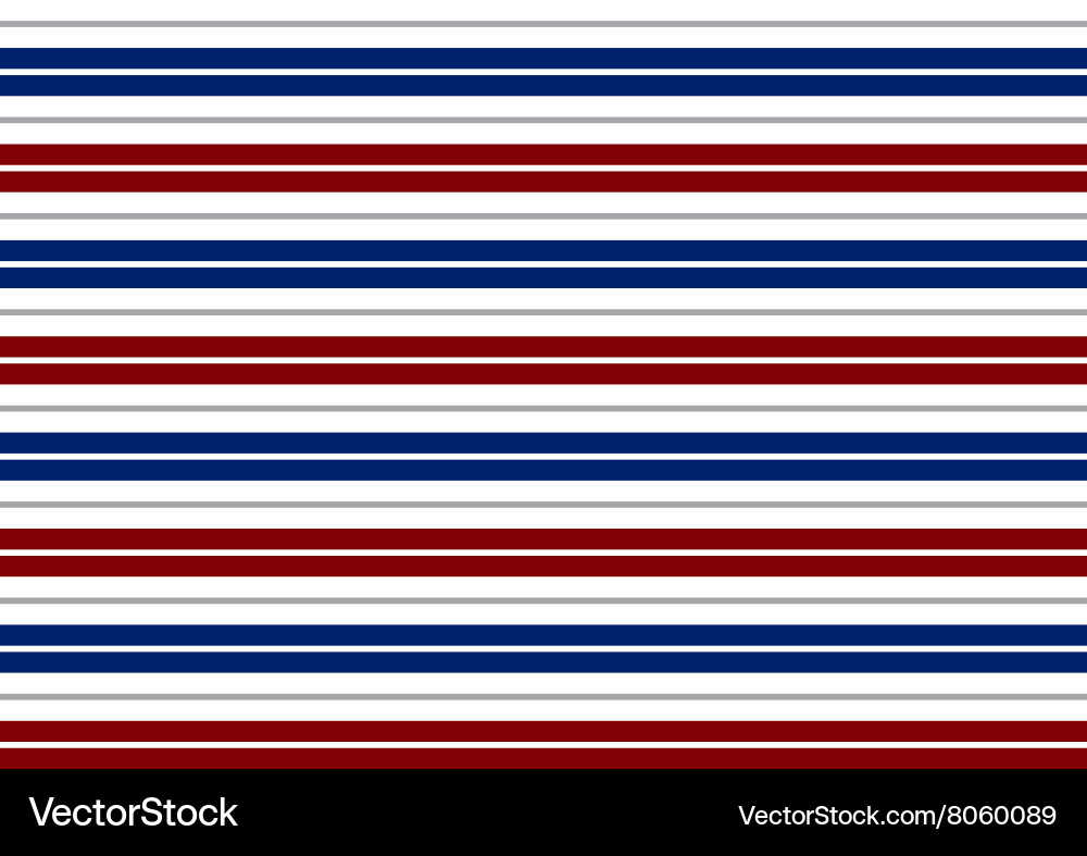 Red and Blue Striped Background Royalty Free Vector Image