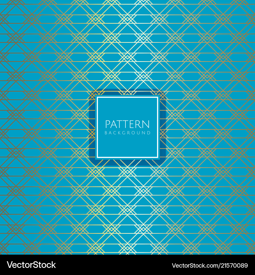 Refined Teal Pattern Background Royalty Free Vector Image
