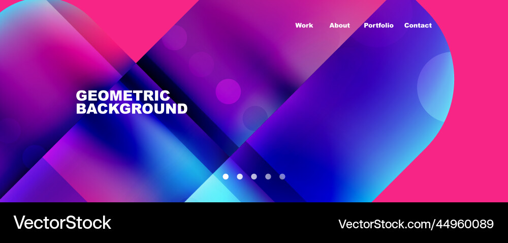 Squares and lines dynamic speed abstract Vector Image