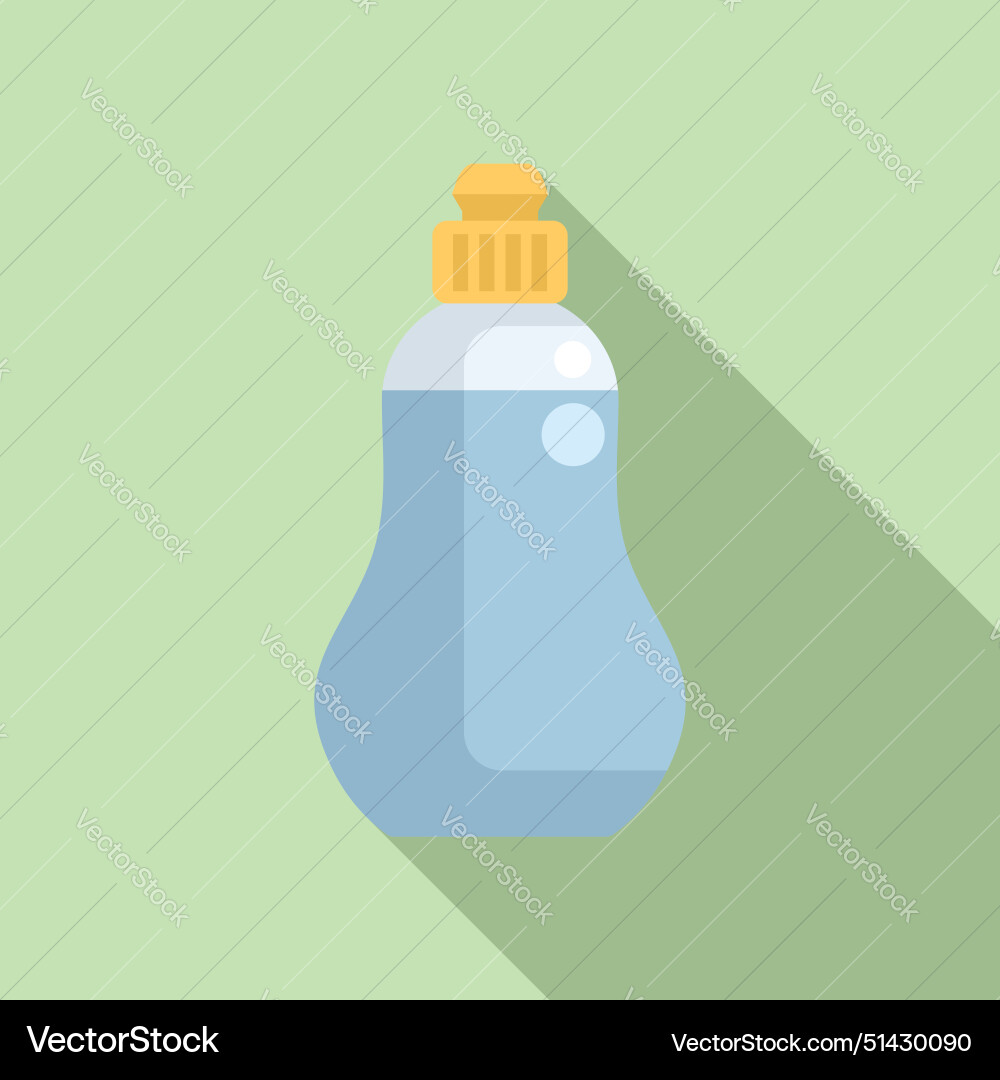 A clean detergent bottle Royalty Free Vector Image