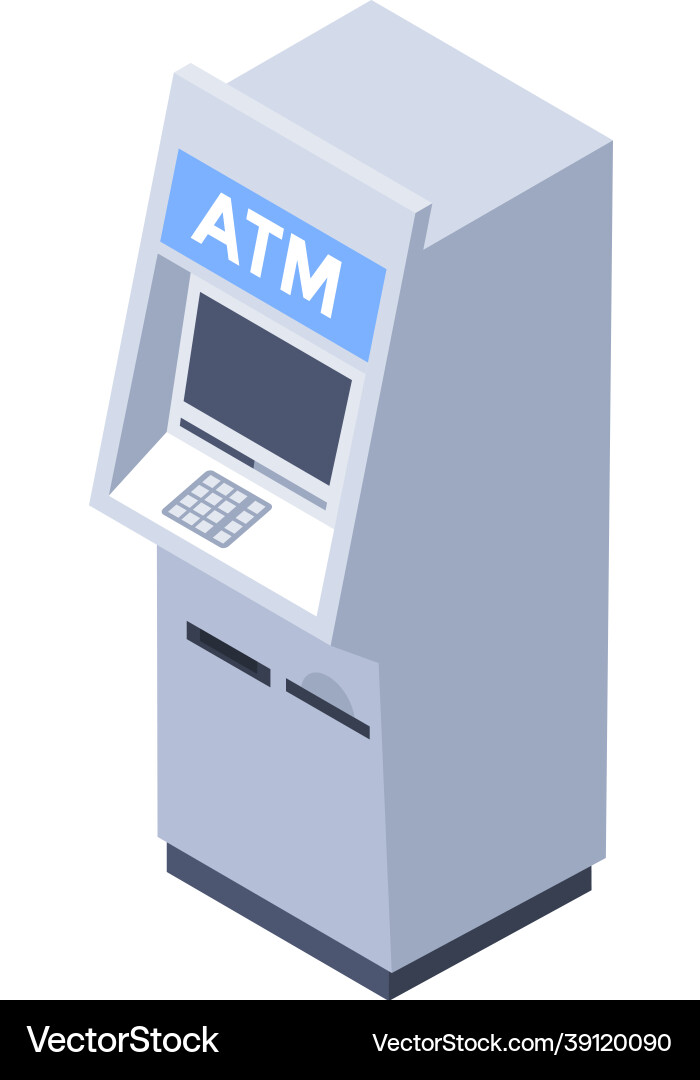 Atm Royalty Free Vector Image - VectorStock