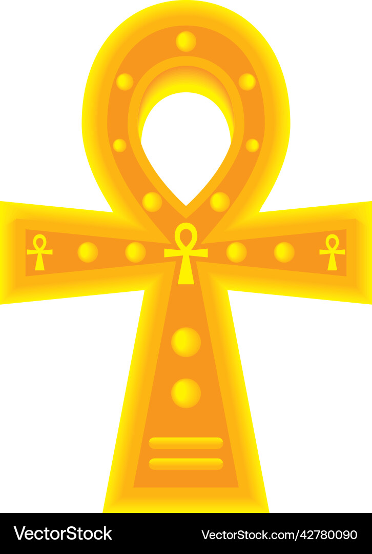 Egypt ankh culture Royalty Free Vector Image - VectorStock