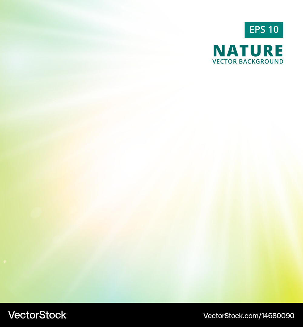Sparkling sunlight and flares of light from Vector Image