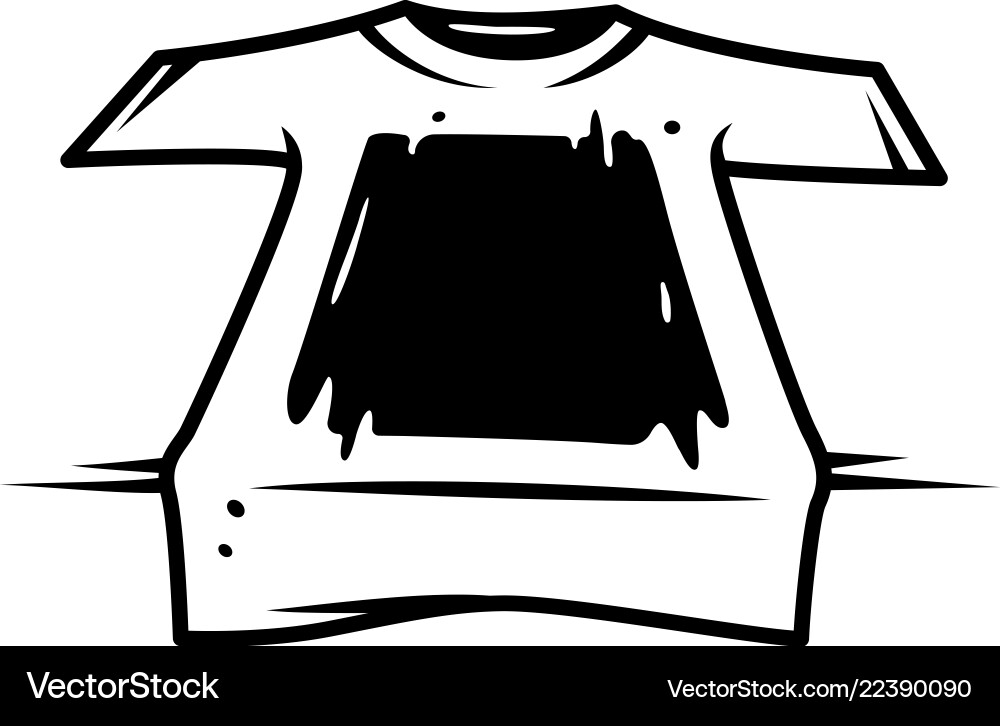 Vintage screen printing monochrome concept Vector Image