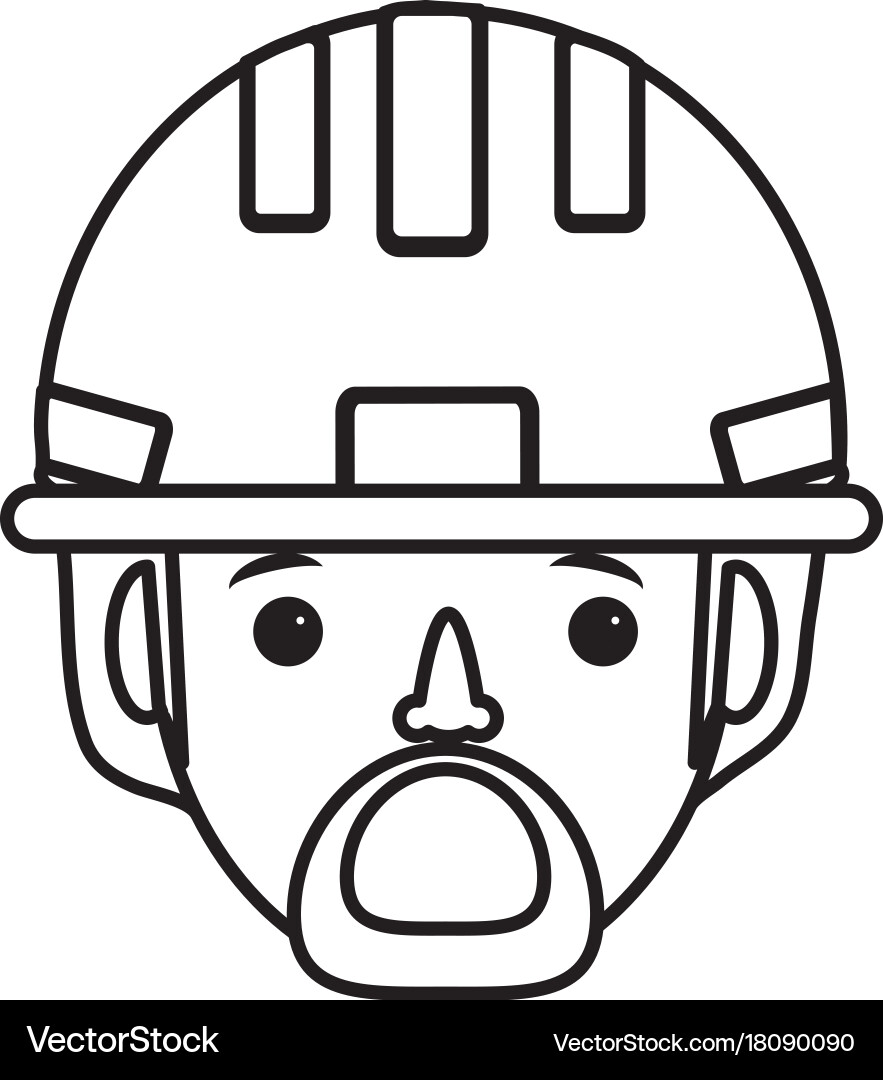 Working man Royalty Free Vector Image - VectorStock