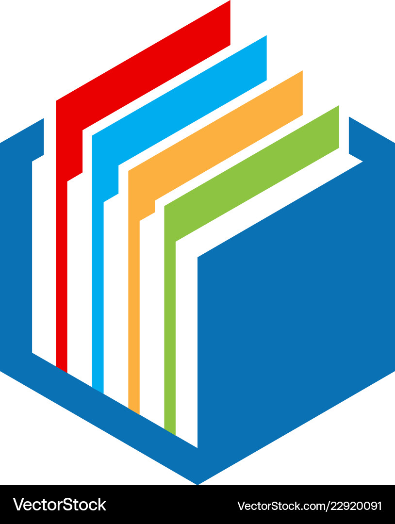 Document data office business logo Royalty Free Vector Image