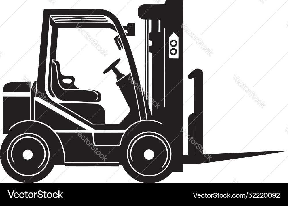 Palletpro iconic forklift design forkliftforce Vector Image