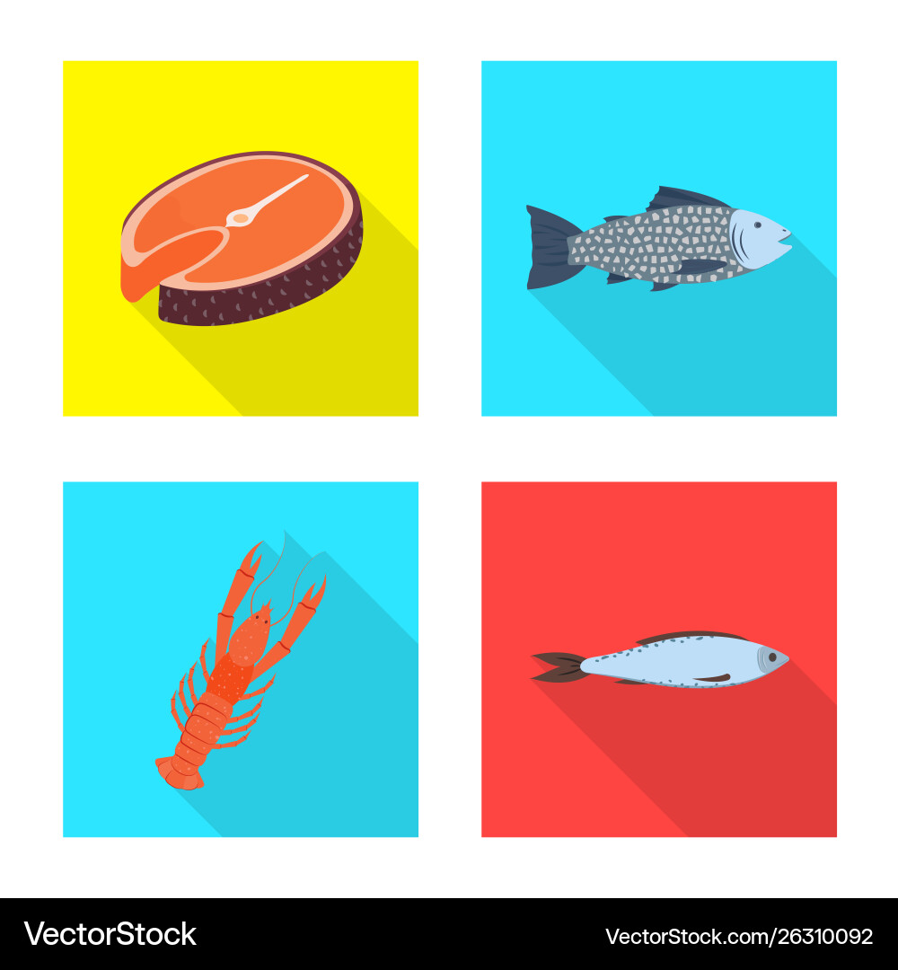 Product and ocean sign Royalty Free Vector Image