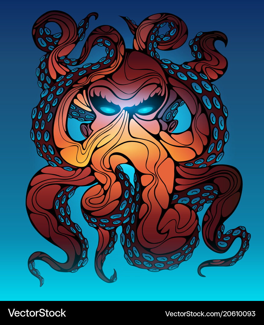 Octopus Royalty Free Vector Image - VectorStock